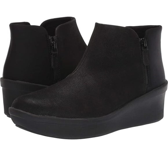 Clarks | Shoes | Clarks Cloudstepper Womens Step Rose Up Booties | Poshmark